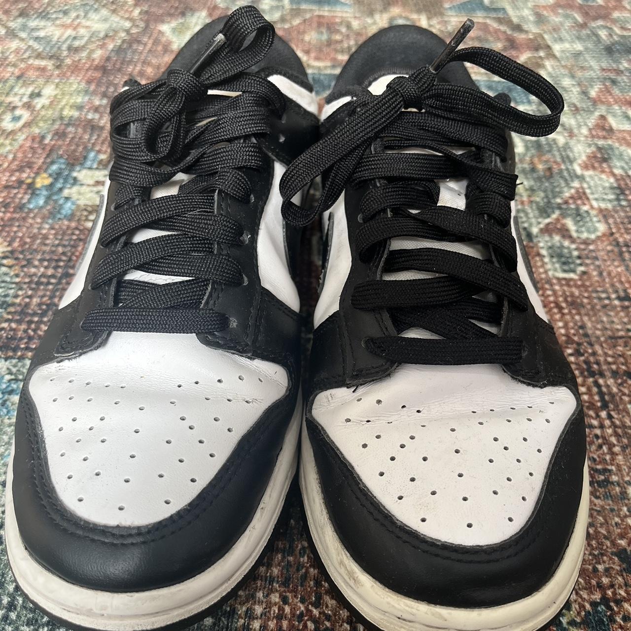 Nike Panda Dunks Womens Size 8 Lightly Creased #nike... - Depop