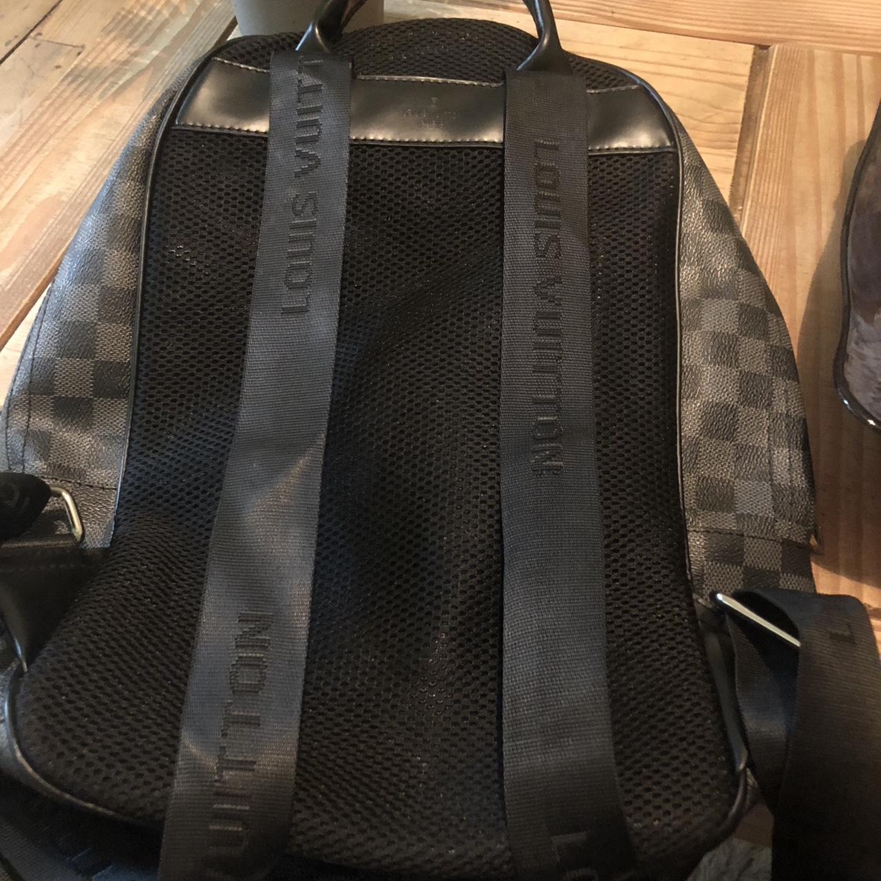 Louis Vuitton Back pack will show a little bit sign... - Depop