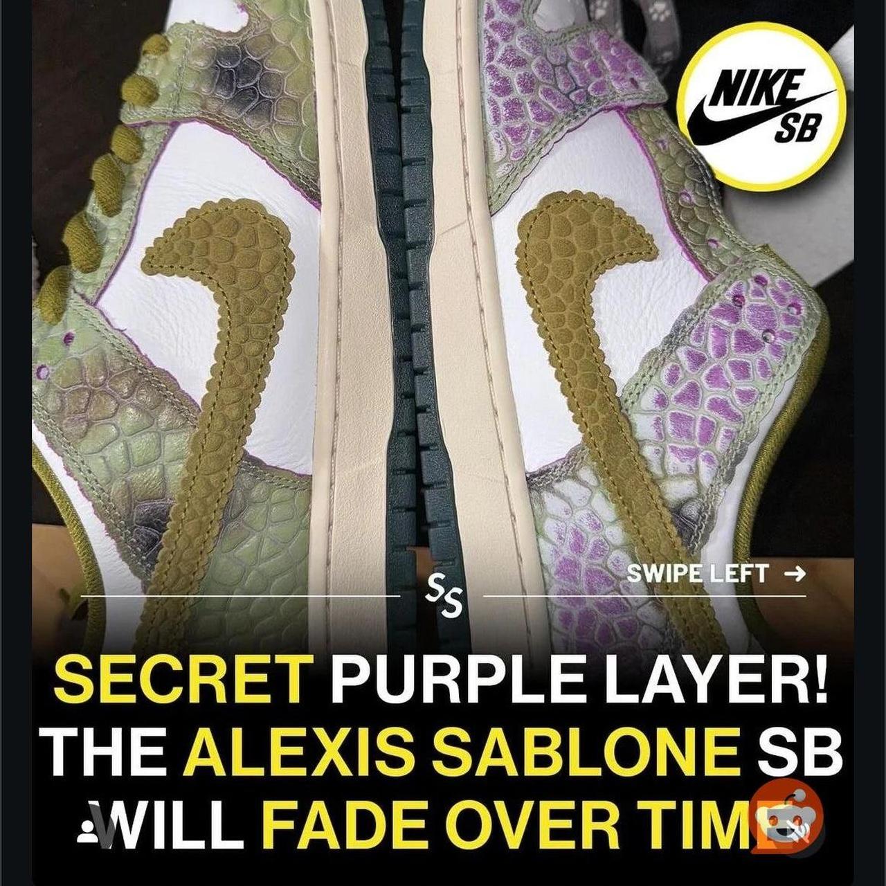 Nike Sb Dunks Chameleon that actually change color... - Depop