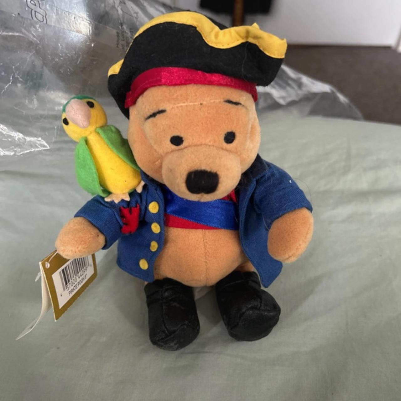 Disney Winnie the Pooh Captain Hook plush toy... - Depop