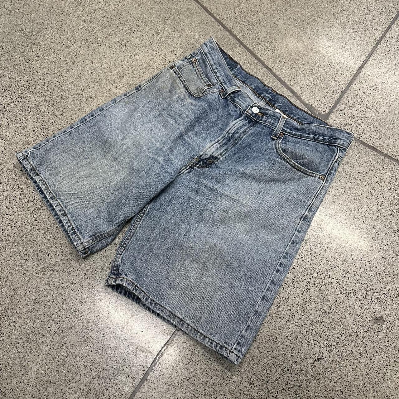 Vintage Levi Jorts • Measurements pictured... | Depop