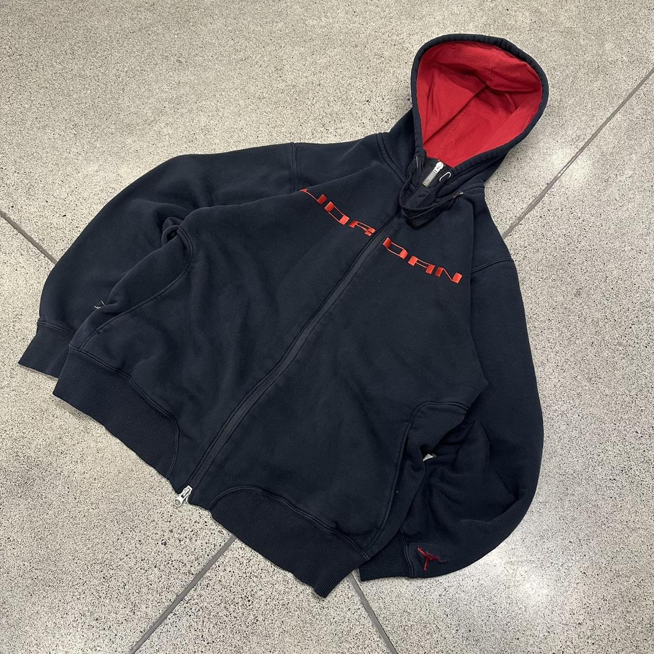 Vintage Jordan Zip up • Measurements pictured... | Depop