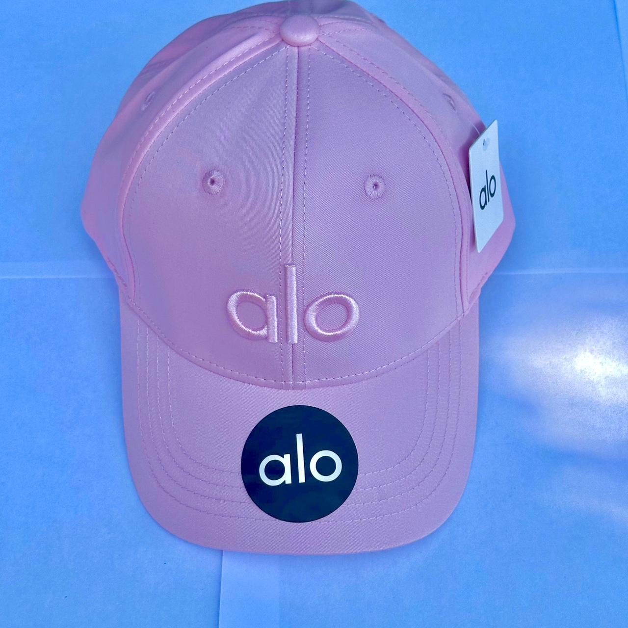 Alo Yoga pink adjustable hat - a great addition to... - Depop