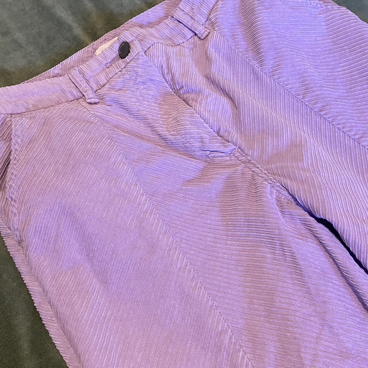 Gorman Lucy Corduroy Pant in Lilac wide leg,... - Depop