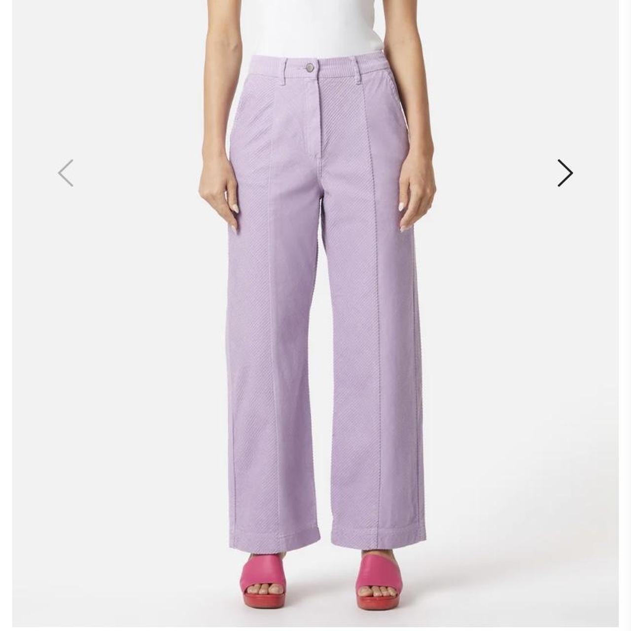 Gorman Lucy Corduroy Pant in Lilac wide leg,... - Depop