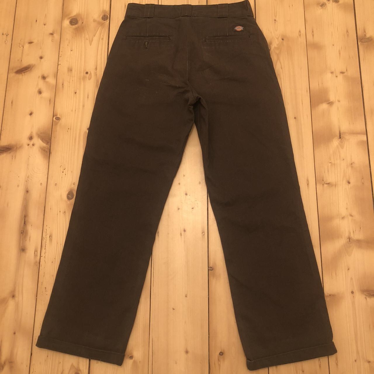 Dickies 874 Original Fit Brown Work Pants Size 32W... - Depop