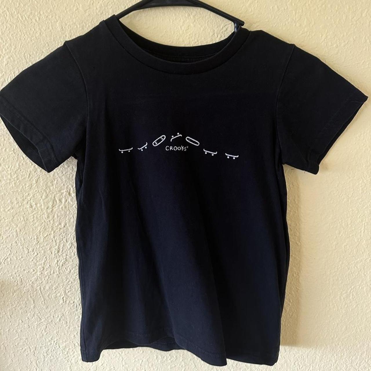 Crooks Skateboarding Baby Tee 🛹 Super cute baby tee... - Depop