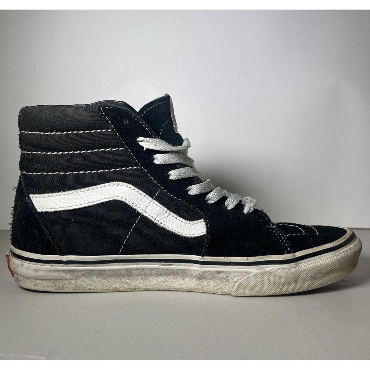 Vans Old Skool SK8-Hi Black High Top Sneakers -... - Depop