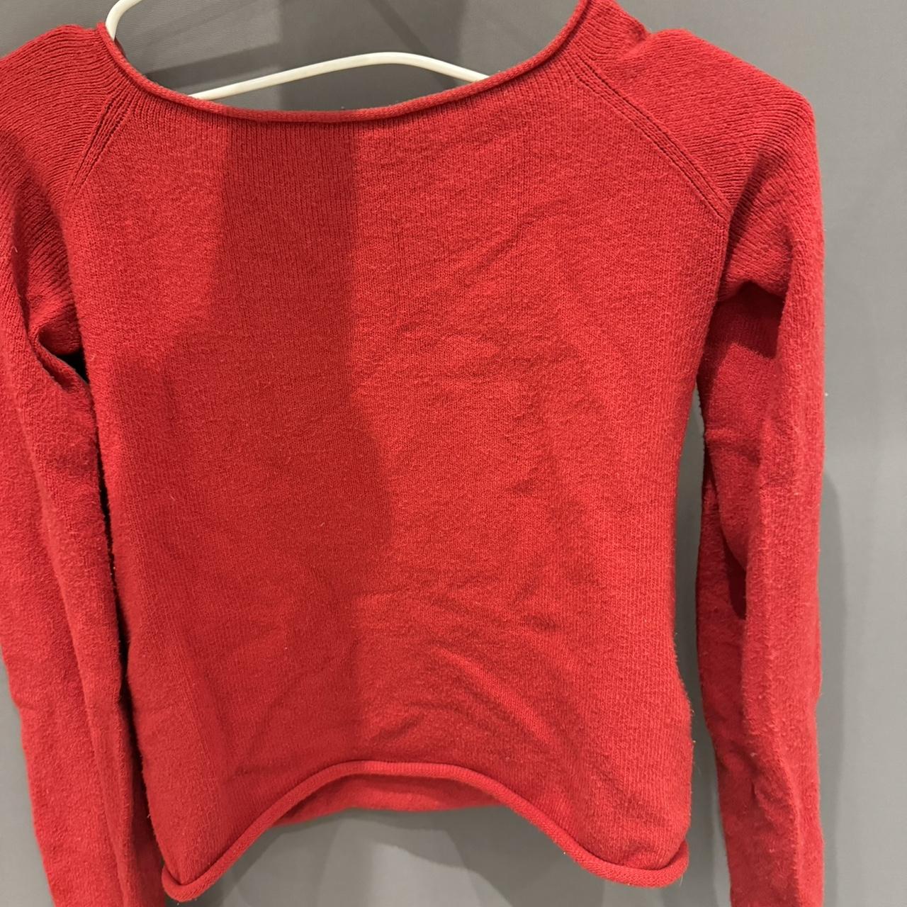 Subdued red jumper in size small great condition | Depop