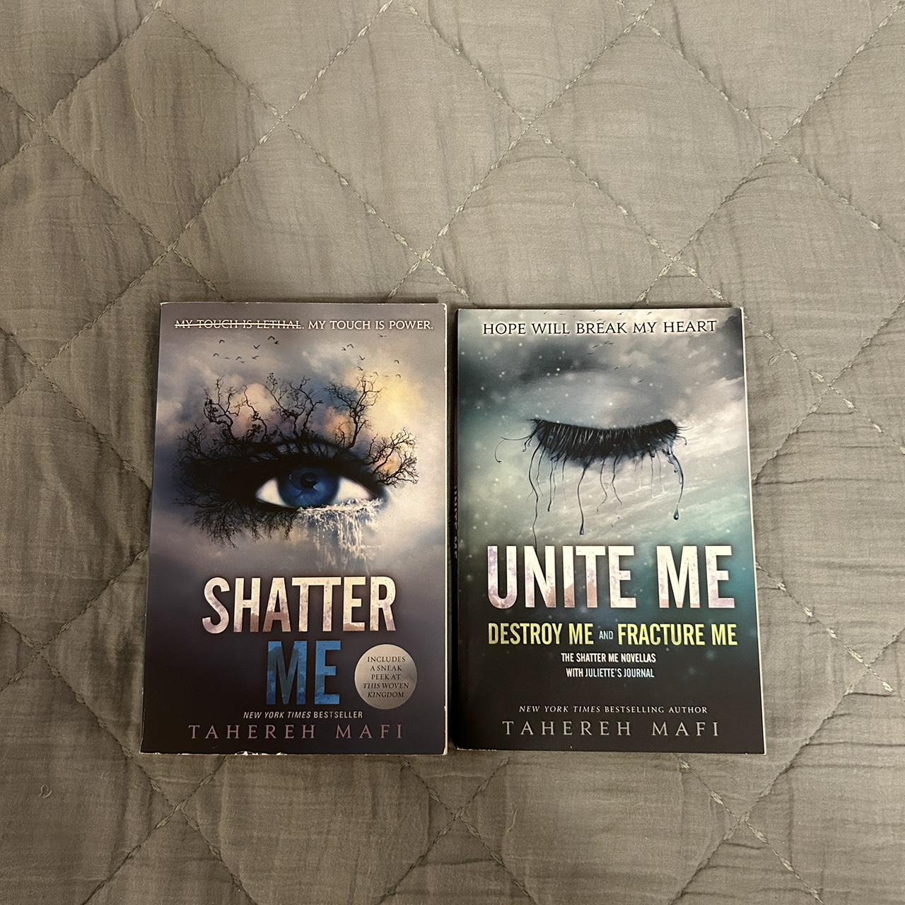 shatter me first book and first novella (one... - Depop