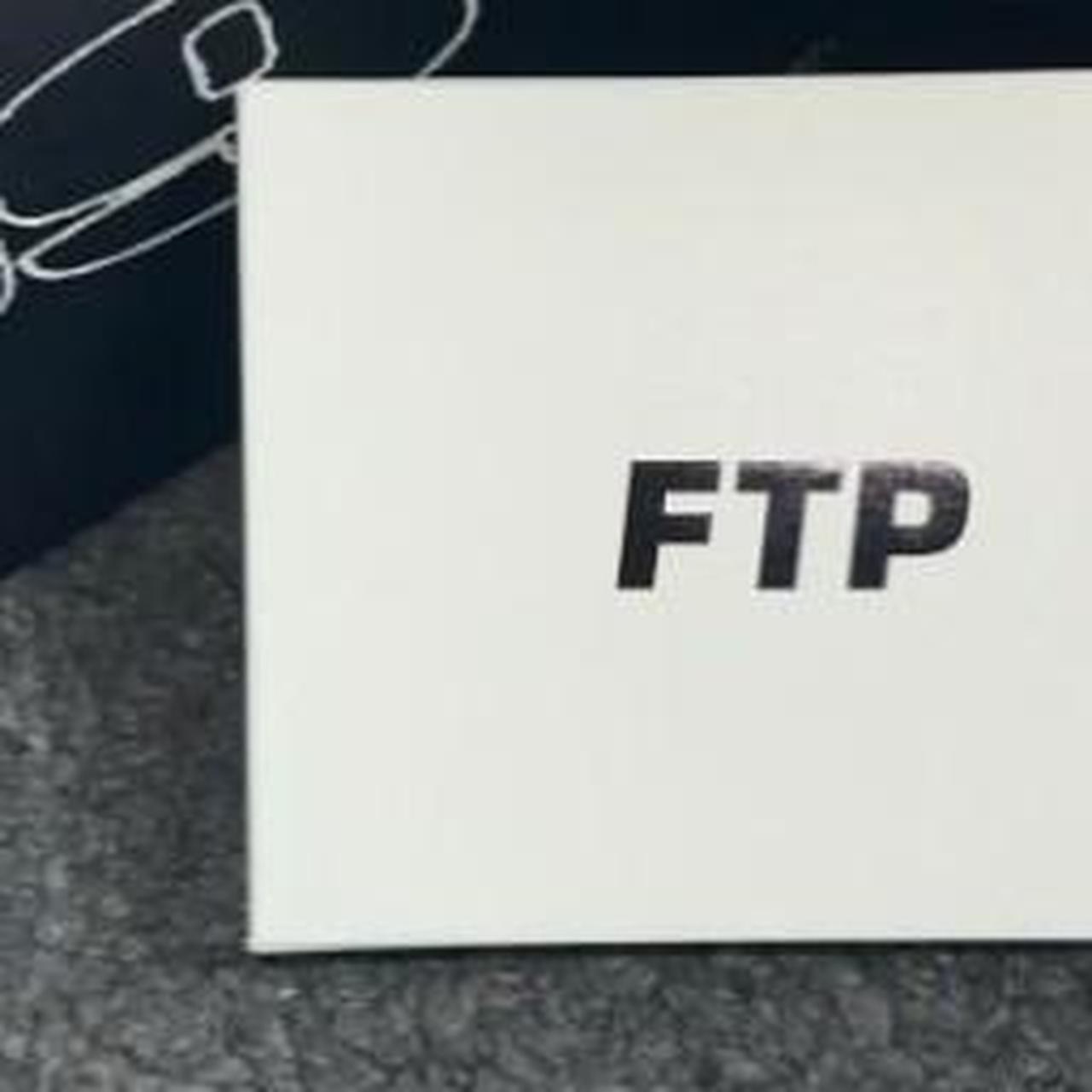 FTP Logo Répété Wallet (Black) - Depop