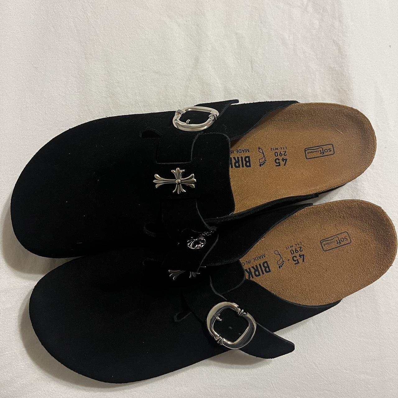 Chrome Hearts x Birkenstock, no box. - Depop