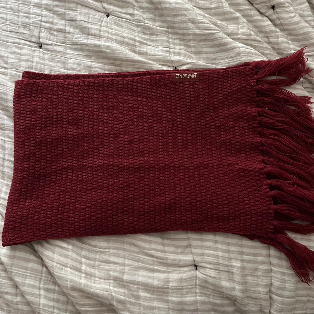 red Taylor swift scarf from Taylor’s version red... - Depop