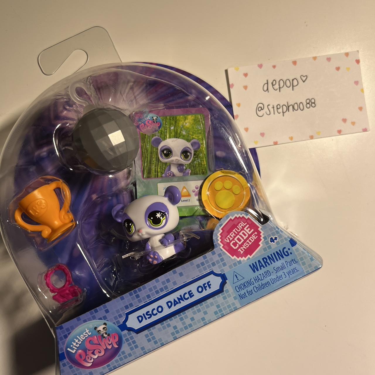 LITTLEST PET SHOP🤍 LPS Disco Dance Off - Panda... | Depop