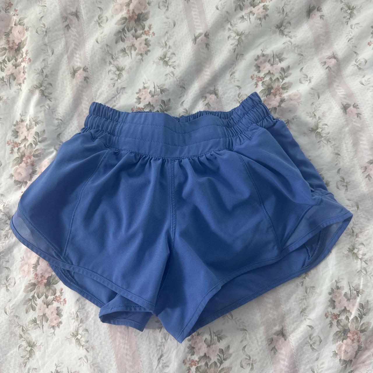 🪁Lululemon Hotty Hott purple low rise 2.5 athletic... | Depop