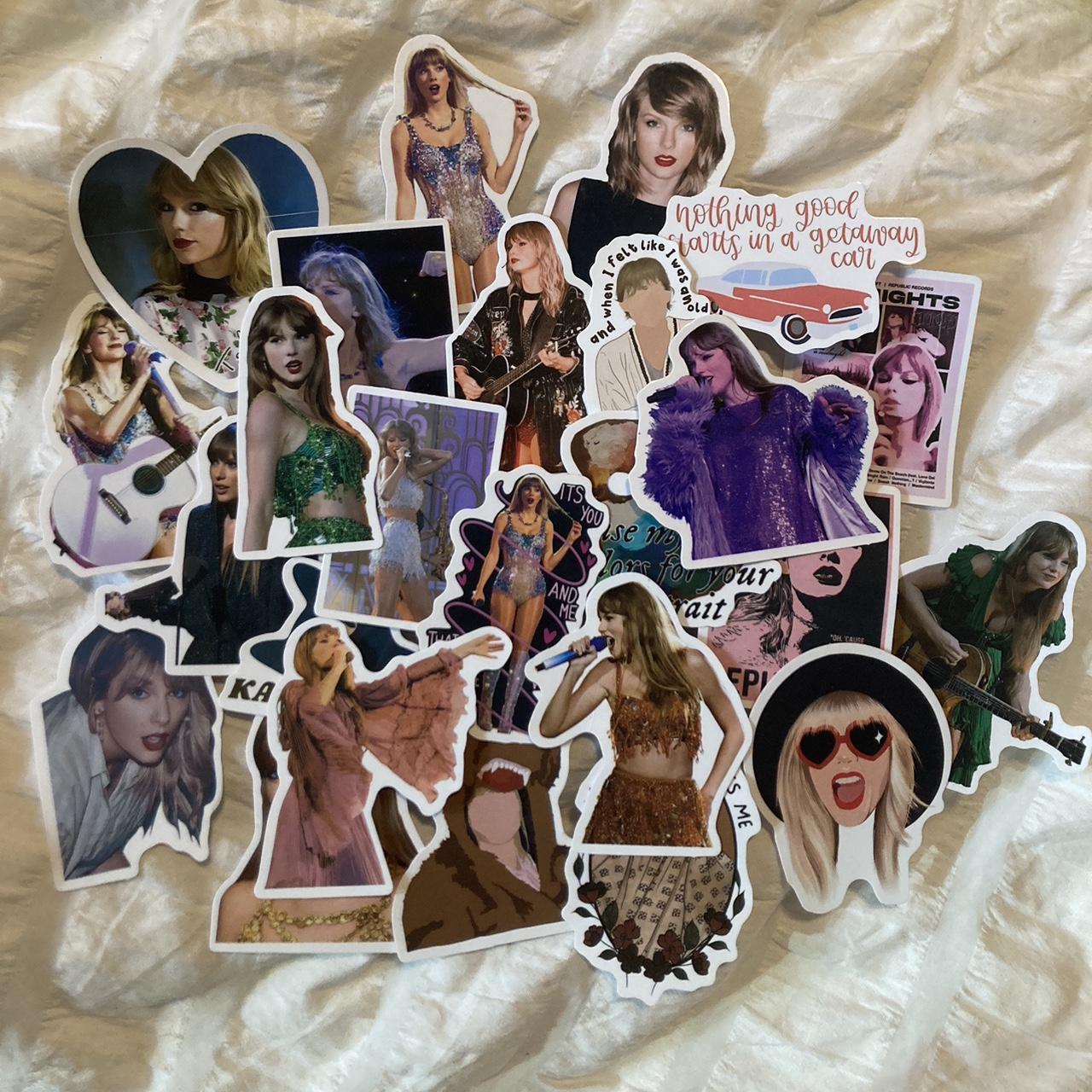 TAYLOR STICKER BUNDLE!! Includes 25 various swift... - Depop