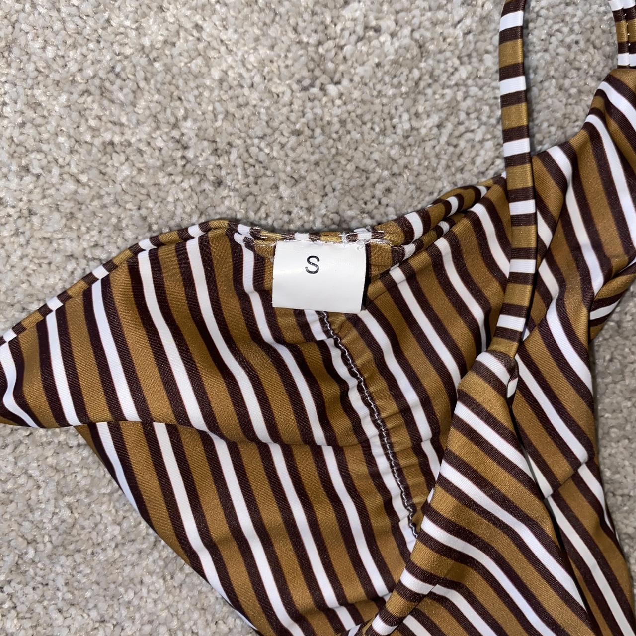 Most beautiful and flattering brown and white... - Depop