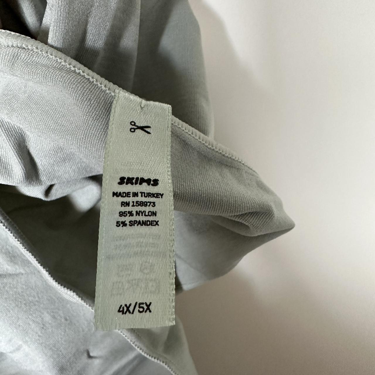 Skims Essential Tshirt Bodysuit in Pacific. Size... - Depop