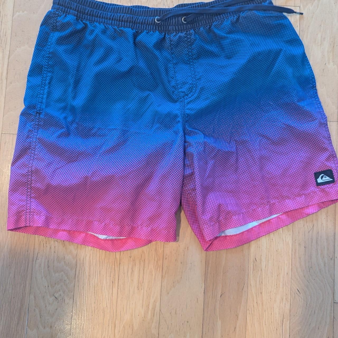 Quicksilver trunks with liner, size Large, only worn... | Depop
