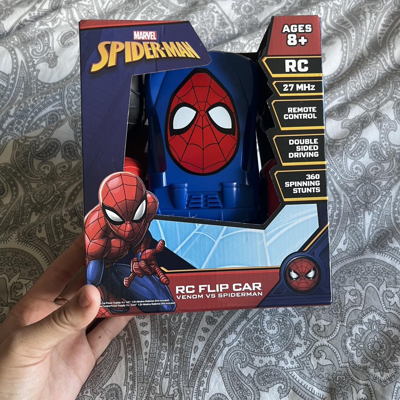 RC flip car with Spider-Man Venom vs Spider-Man... - Depop