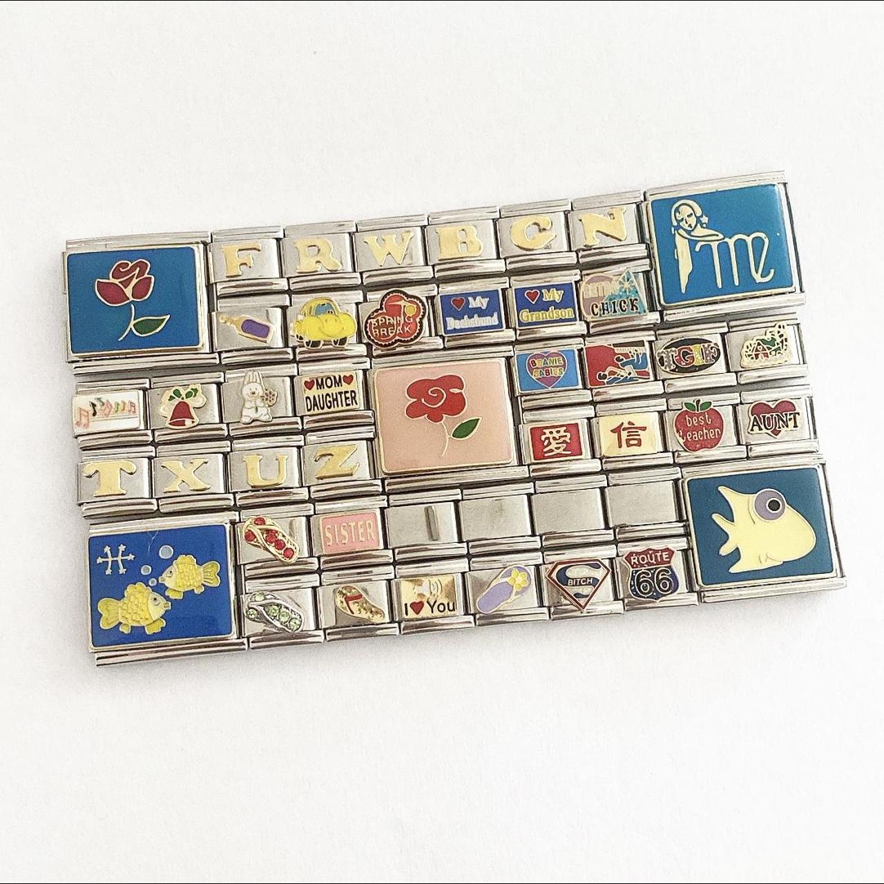 Assortment of Italian Charms -Small 40 (9mm) -Large... - Depop