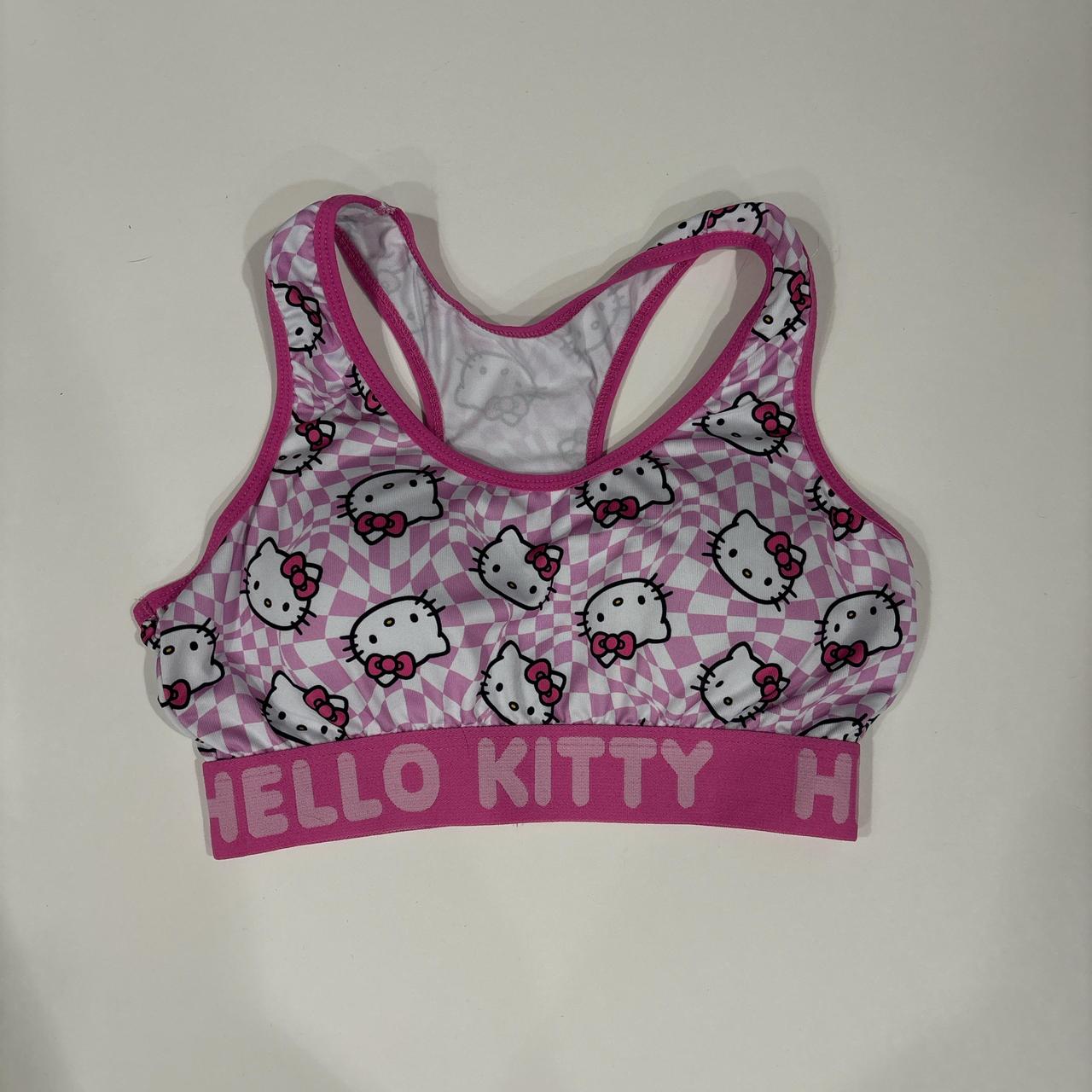 hello kitty sports bra size small #hellokitty - Depop