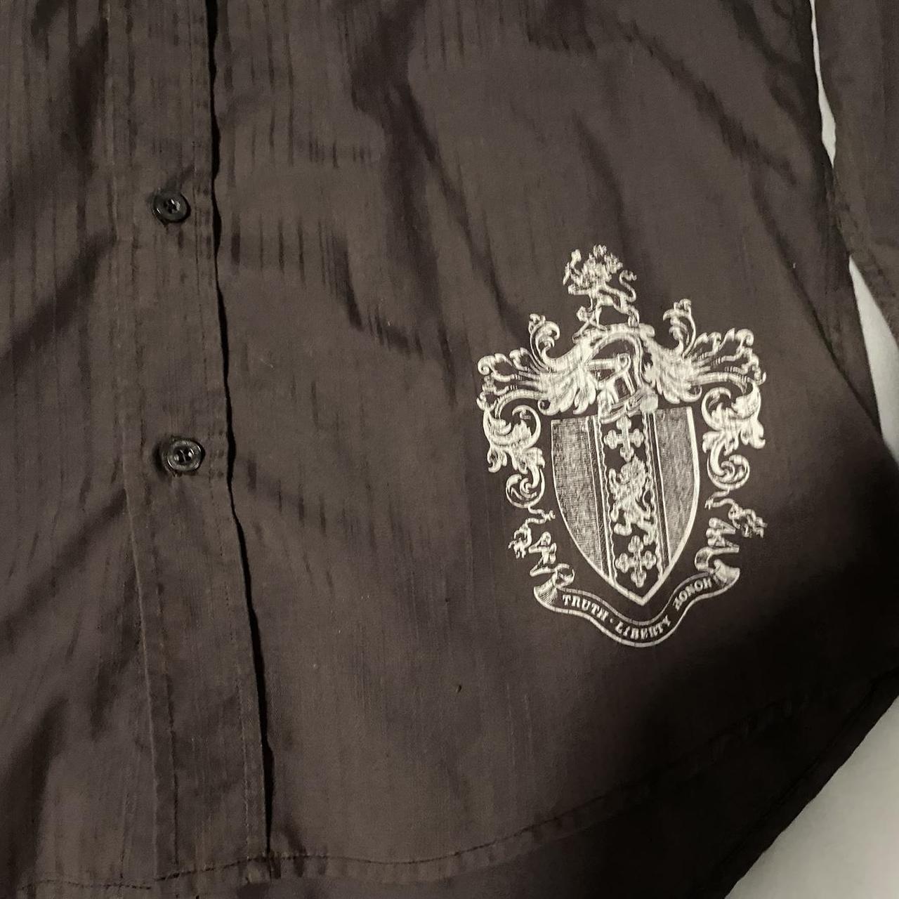 Red Level Nine Button Up Shirt Men’s M Brown... - Depop