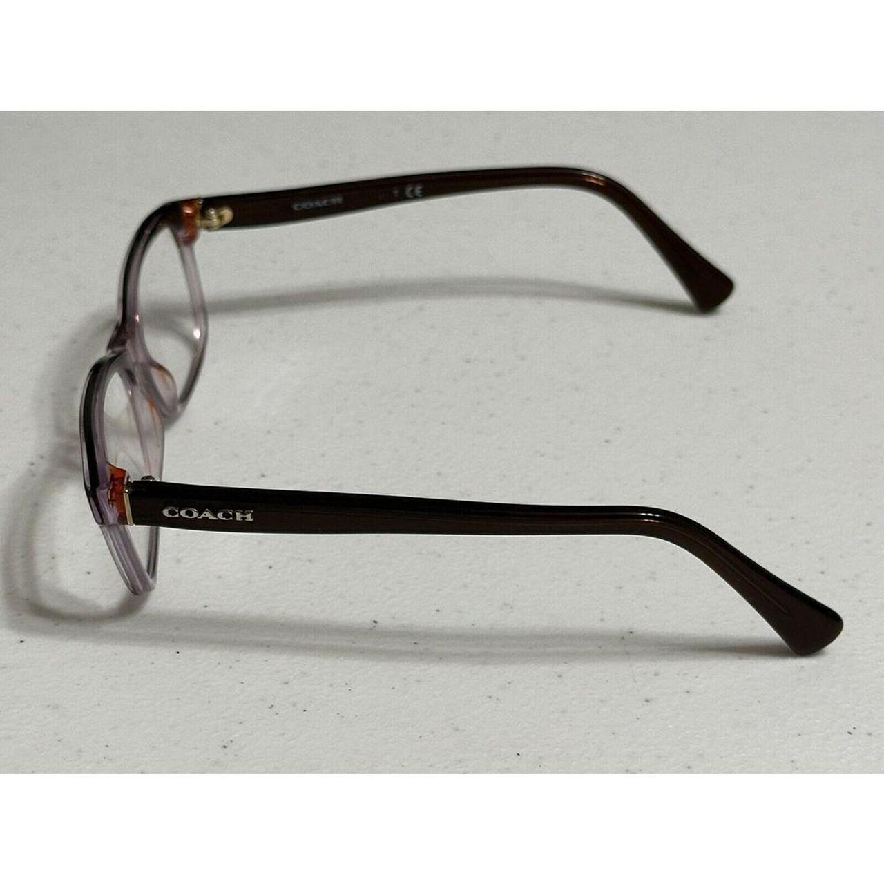 Coach Eyeglass Frames 51/16 135 5401 Purple Brown... | Depop