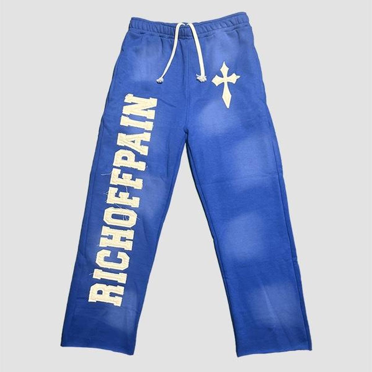 Rich Off Pain Sweatpants Baggy True to Size Fit 100%... | Depop