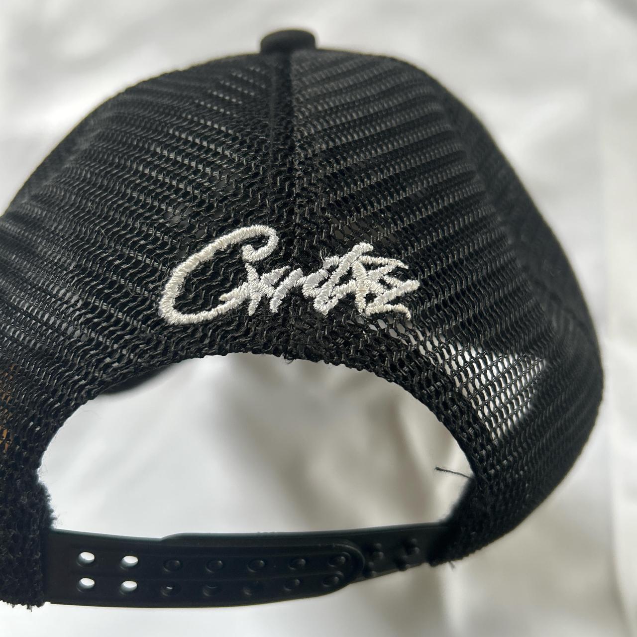 Cortez black trucker hat | Depop
