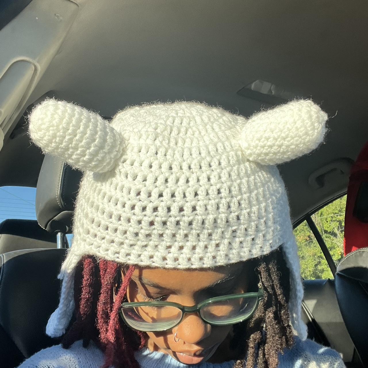 Finn the human hat Handmade by me Made to order - Depop