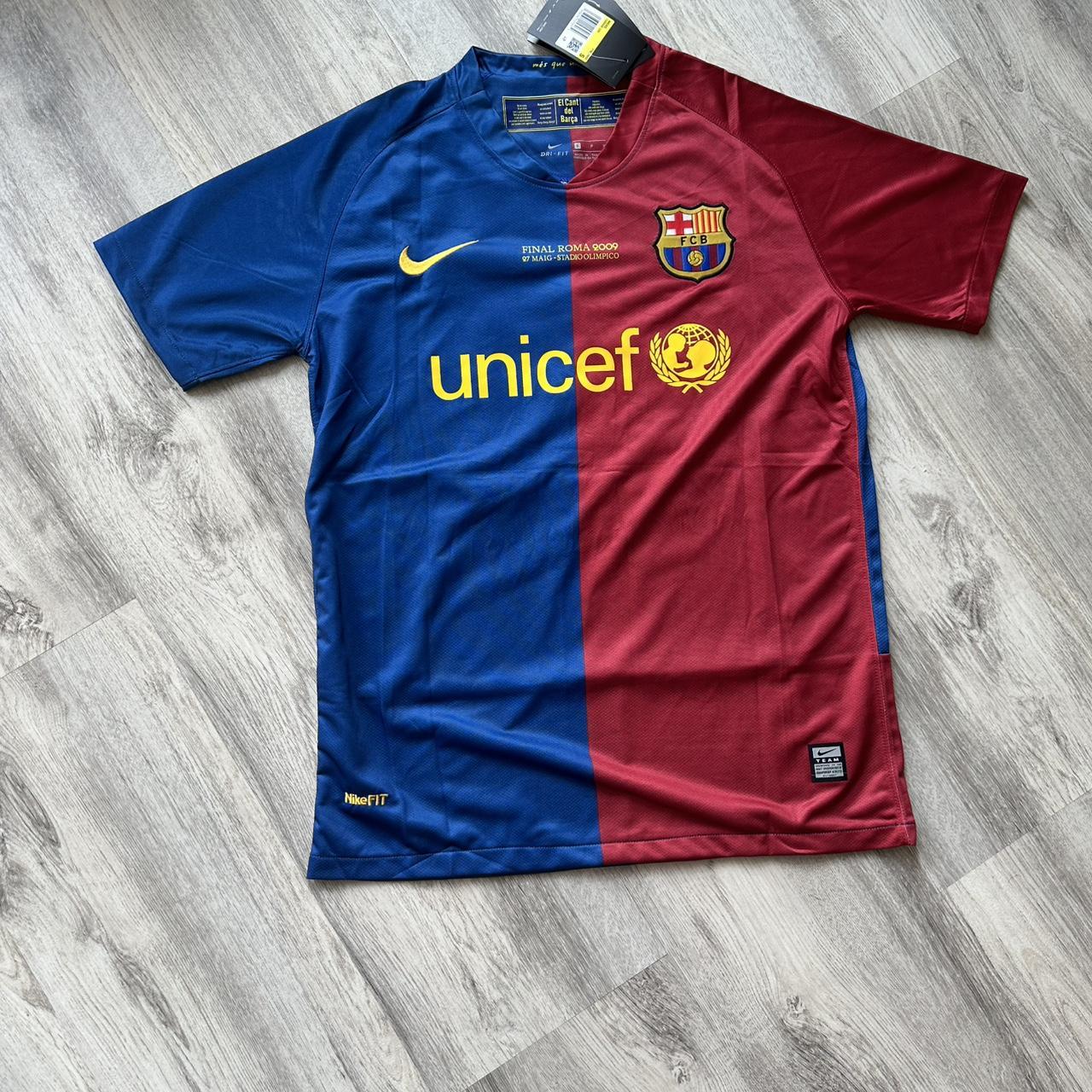 Lionel Messi Barcelona 2009 Final Jersey #y2k... | Depop