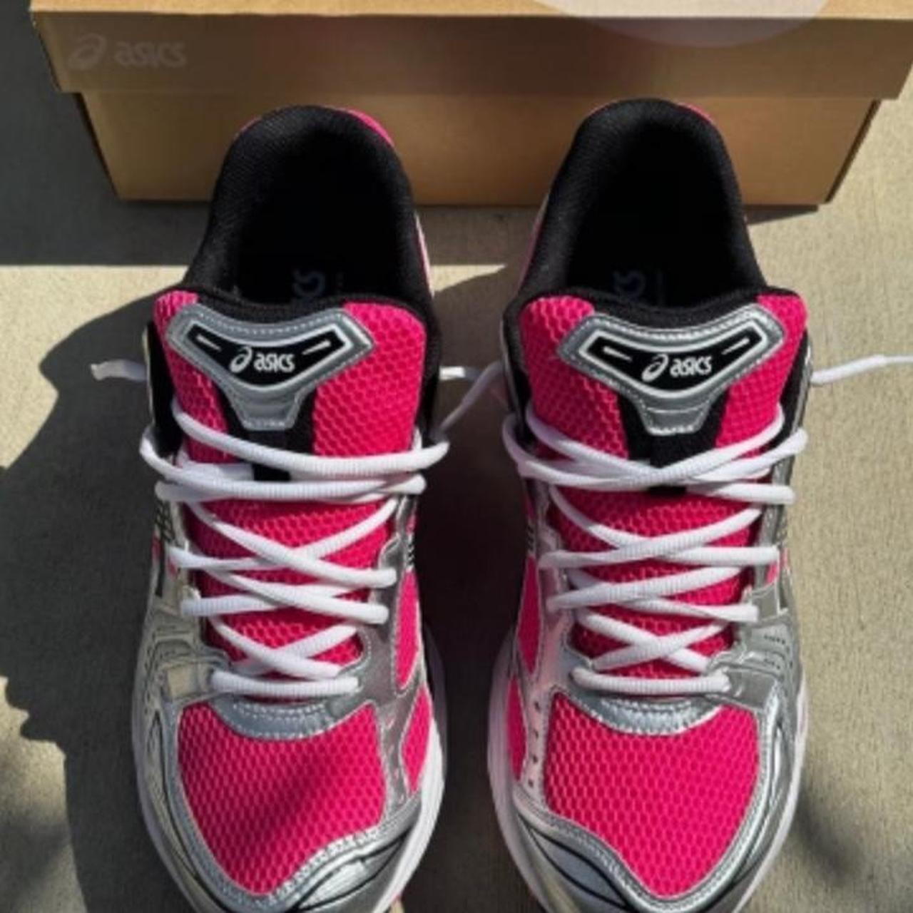 pink glow asics - Depop