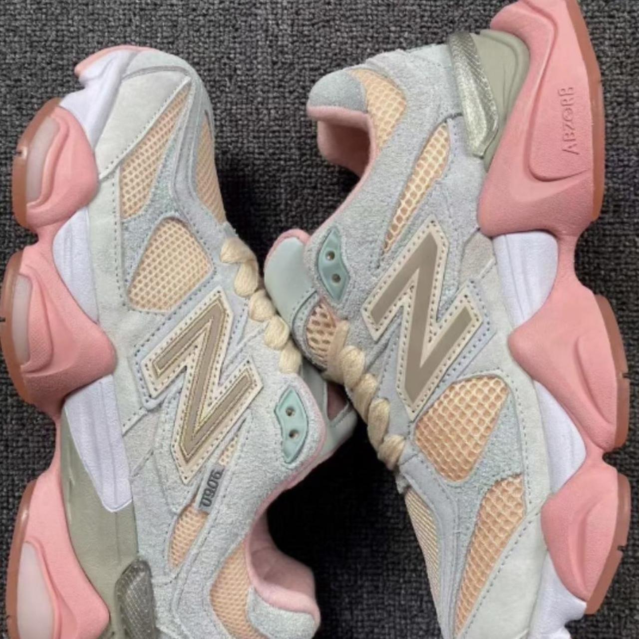 pink and blue new balance - Depop