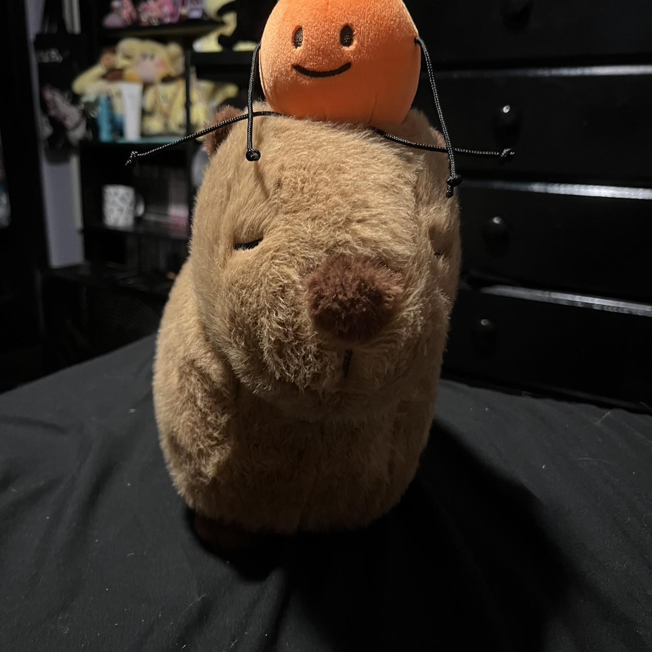 Miniso medium sized capybara plush Perfect condition... - Depop