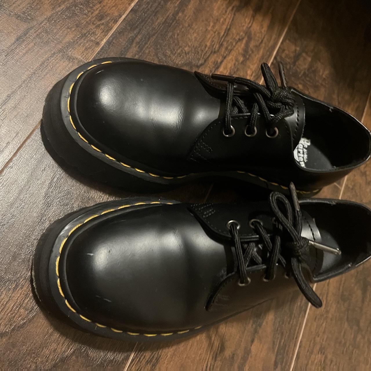 Platform doc marten low tops Open to offers!!! - Depop
