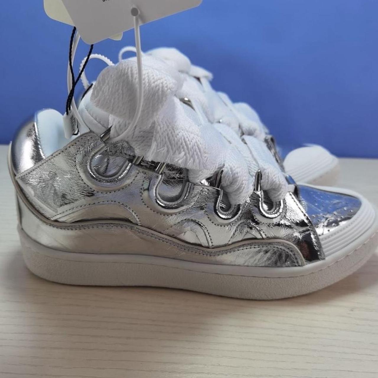 White and silver ,Lavins - Depop