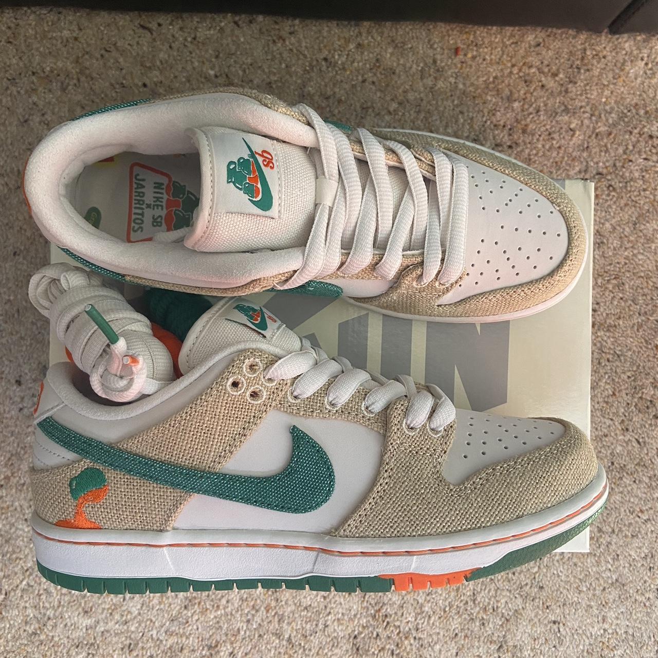 Nike Dunk Low x Jarritos Brand New Taking Reasonable... - Depop
