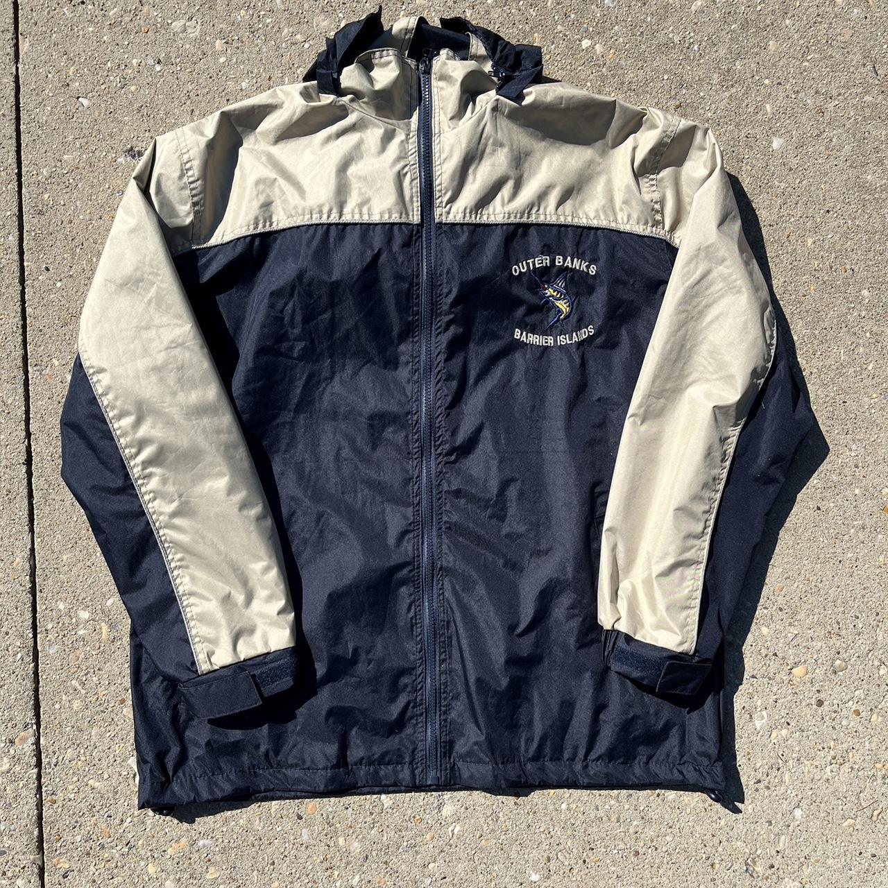 Dimco M outerbanks waterproof jacket with hood - Depop