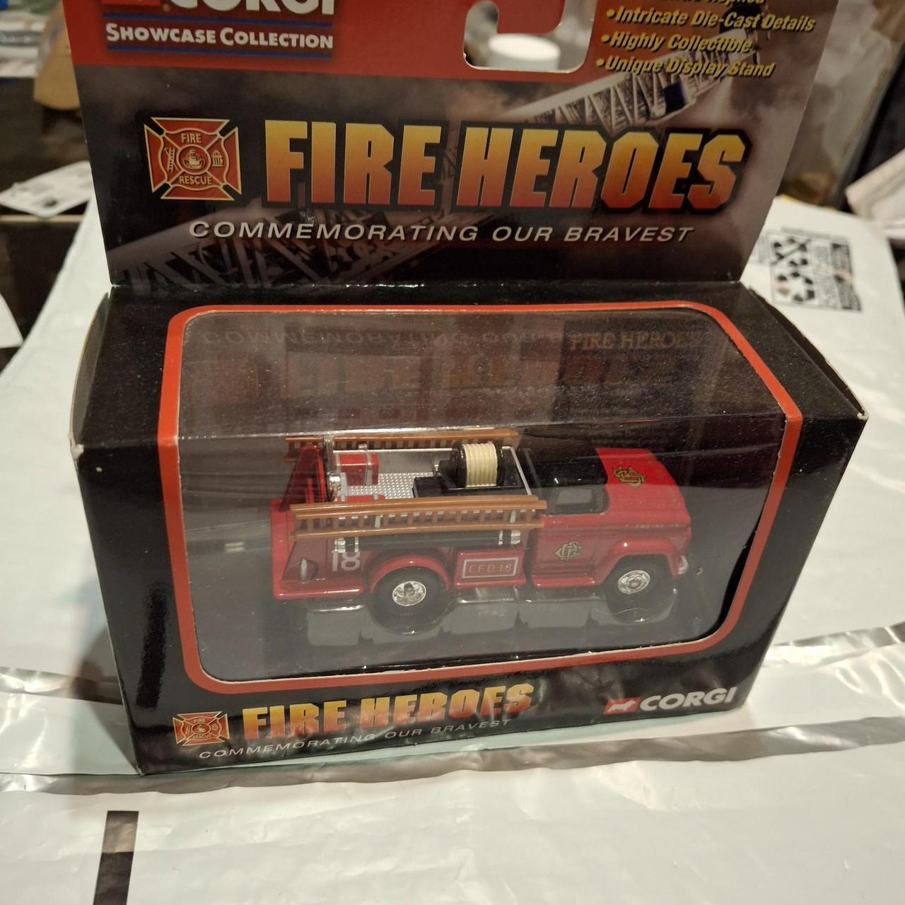 2002 CORGI FIRE HEROES SHOWCASE COLLECTIONS STILL IN... - Depop