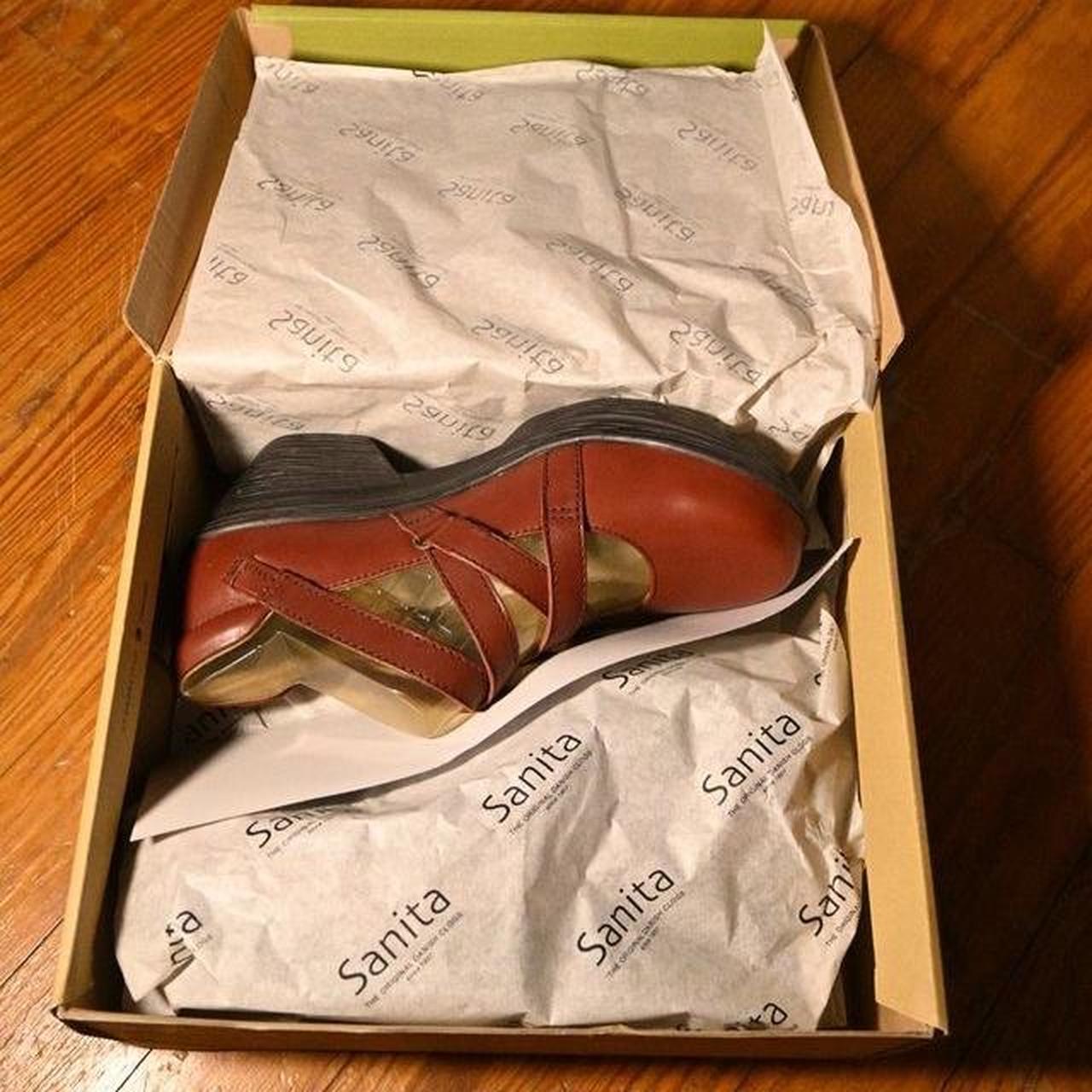 BRAND NEW Sanita Women's Neve Mary Jane Clogs -... - Depop