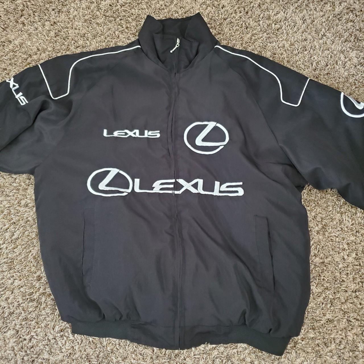 Tuff and rare Lexus F1 racing jacket Like new... | Depop