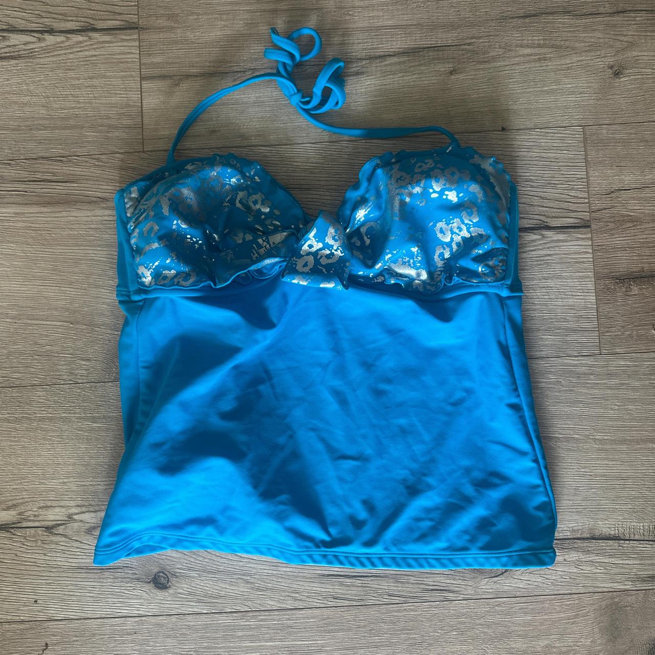 Y2K OP Ocean Pacific open back tankini top Amazing... | Depop