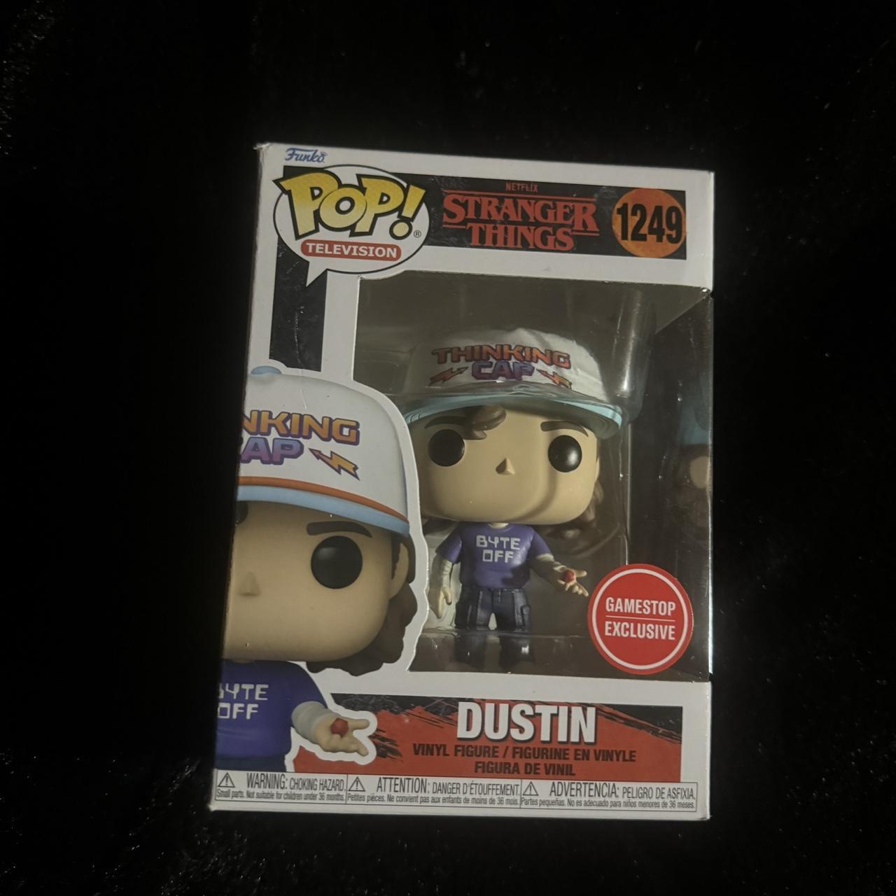 Stranger Things Dustin Funko Pop gamestop exclusive... - Depop