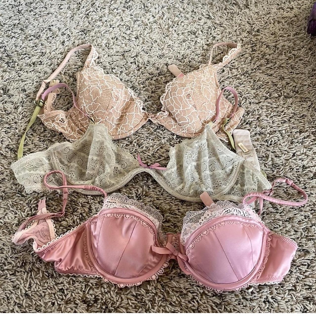 Bundle bras, 3 pairs from Victoria’s Secret: Angels... - Depop