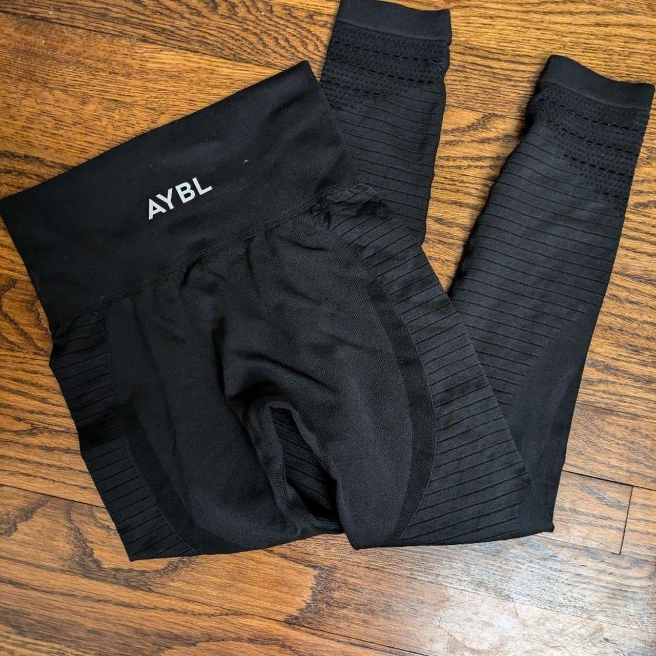 AYBL workout set size S Long sleeve top and... - Depop