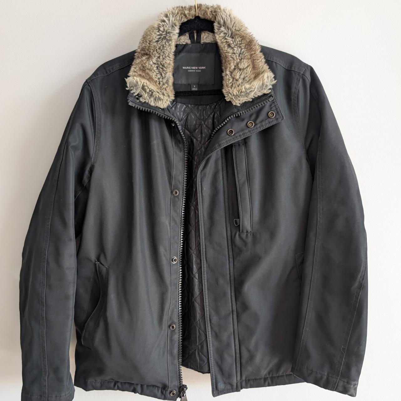 Marc New York Andrew Marc Heavy Coat - Depop