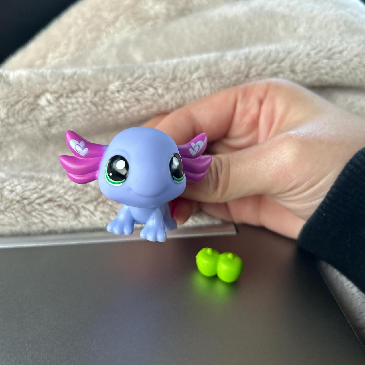 LPS Purple Axolotl G7 #80 Never used and no flaws!!... | Depop