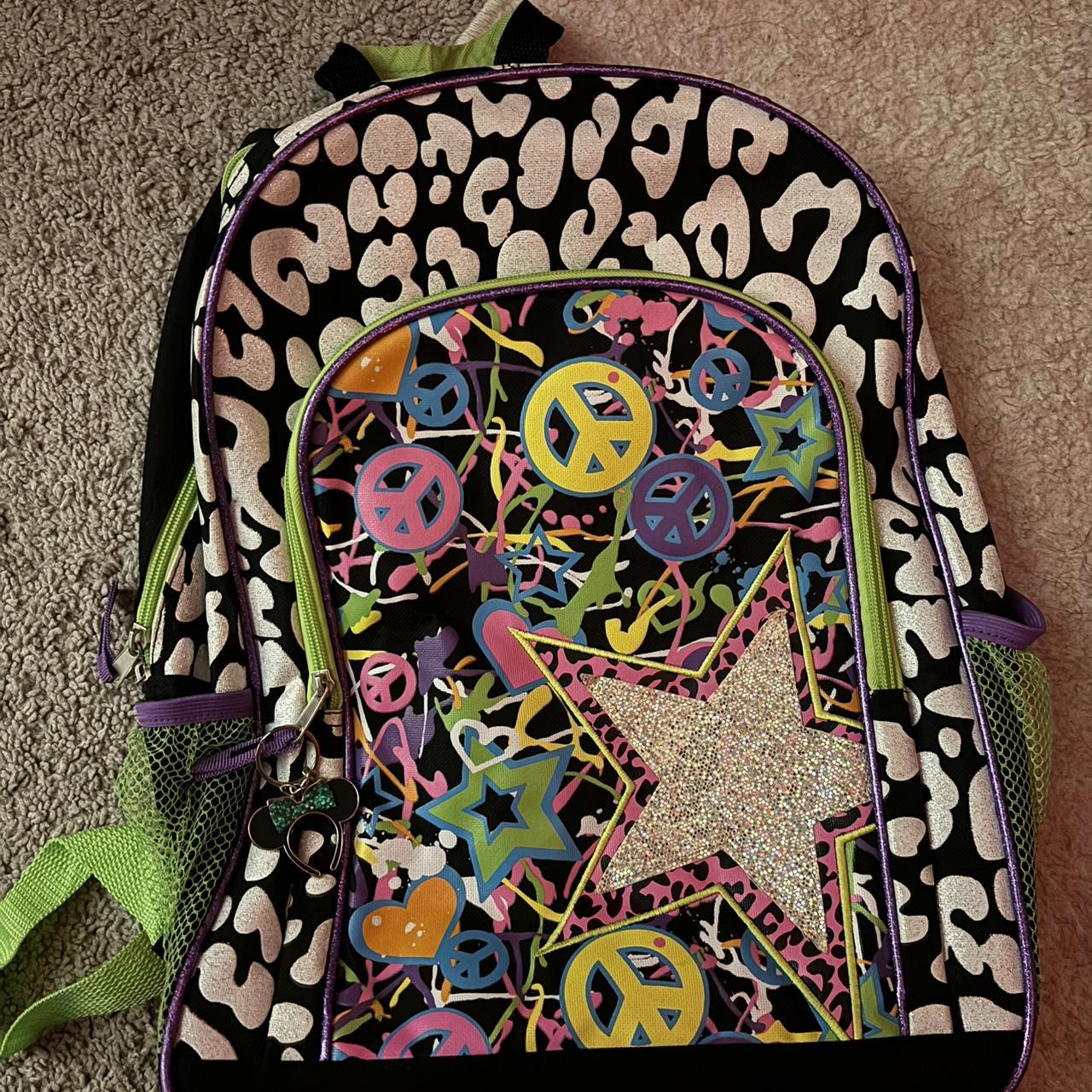 Cute scene kid backpack- early 2000’s- thrifted-... - Depop