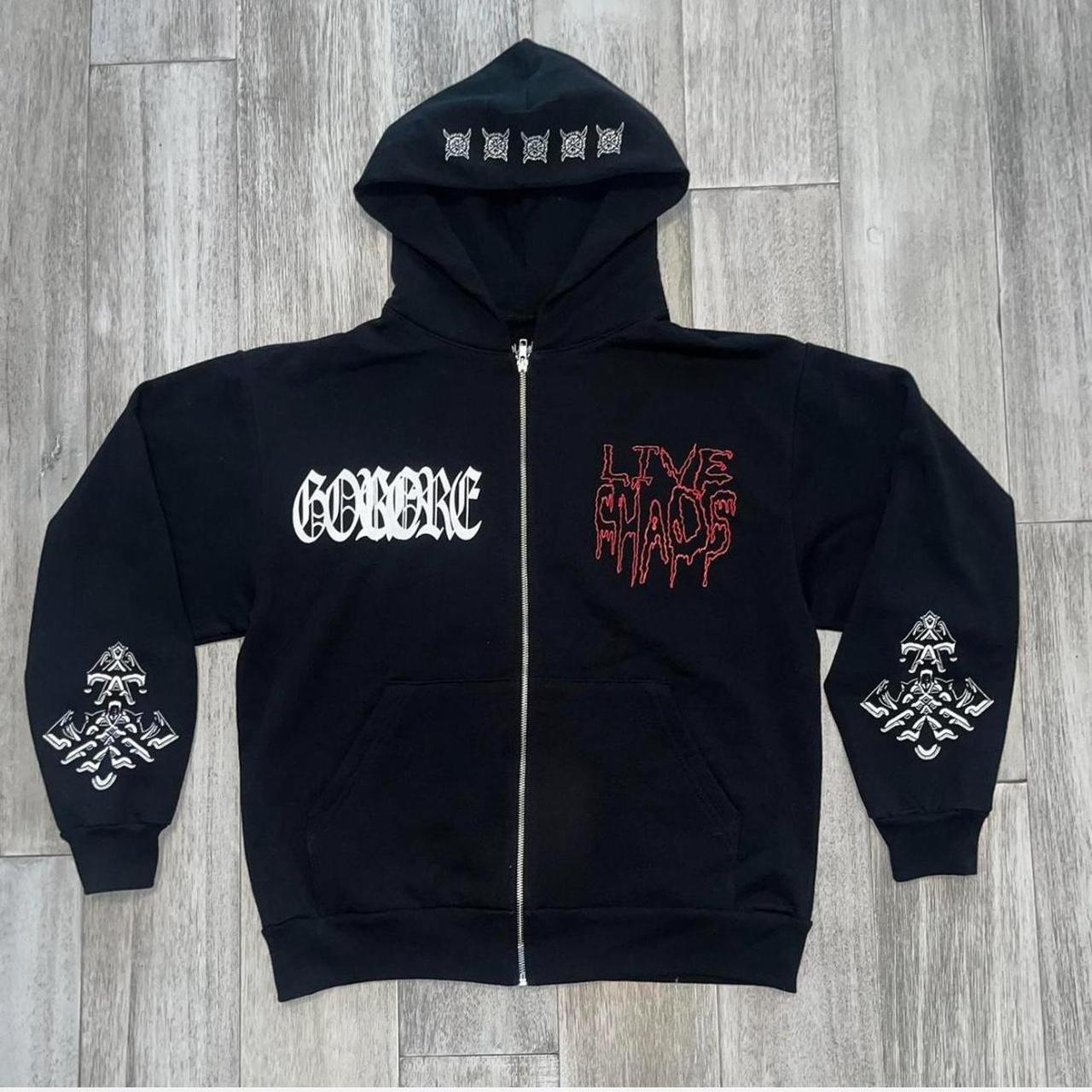Ken Carson AGC tour merch zip up hoodie Purchased at... - Depop